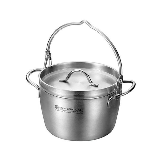 よこやま ダッチオーブン15cm(6インチ) ツル付き EJSA-1500(代引不可)【送料無料】