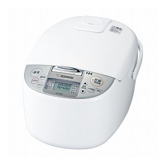 象印 IH炊飯ジャー 1升炊き 極め炊き ホワイト NP-XB18-WA【送料無料】