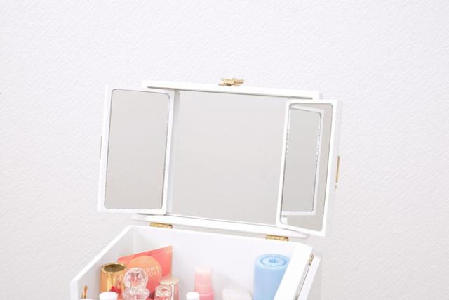 萩原 MUD-6835WH コスメボックス(代引不可)【送料無料】の通販はau PAY