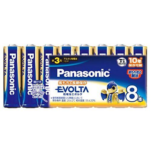 パナソニック エボルタ単3 8個シュリンク LR6EJ/8SW【送料無料】の通販はau PAY マーケット - リコメン堂 | au PAY ...