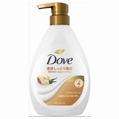 【単品15個セット】 ダヴボディウォッシュシアバター&バニラポンプ470g まとめ買い(代引不可)【送料無料】