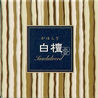 【16個セット】日本香堂 かゆらぎ 白檀 コーン12個入 香立付(代引不可)【送料無料】