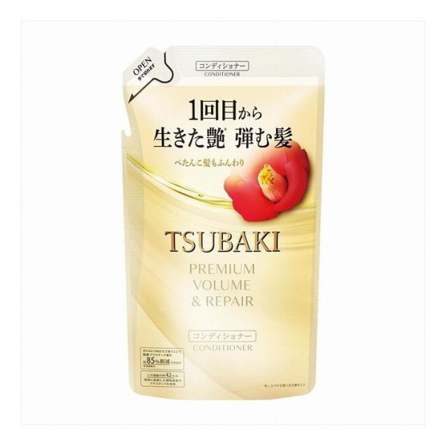 【単品16個セット】 TSUBAKI(ツバキ) プレミアム ボリューム&リペア コンディショナー(代引不可)【送料無料】