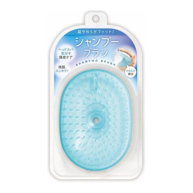 【単品14個セット】 超やわらかフィットシャンプーブラシブルー(代引不可)【送料無料】