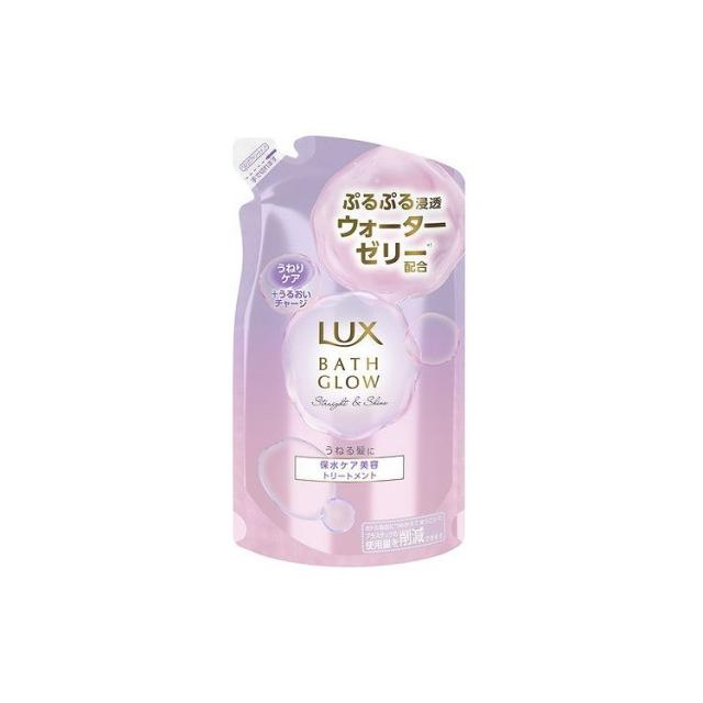 【単品16個セット】ラックス バスグロウ ストレートアンドシャイン トリートメント つめかえ用 350G(代引不可)【送料無料】