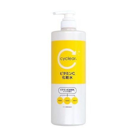 【単品10個セット】 cyclear ビタミンC 化粧水 大容量 1000ml 熊野油脂(代引不可)【送料無料】