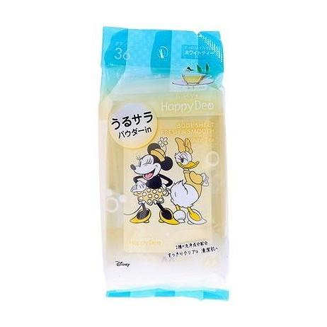 【単品20個セット】 マンダム ハッピーデオ ボディシート うるサラ ホワイトティー マンダム(代引不可)【送料無料】