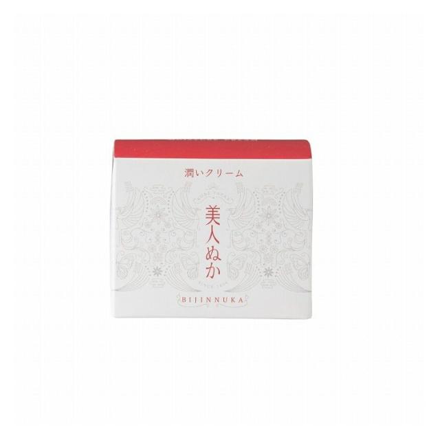 【単品6個セット】 美人ぬか 潤いクリーム 米ぬか 保湿力 透明感 乾燥肌 保湿クリーム しっとり 潤い 45g リアル(代引不可)【送料無料】