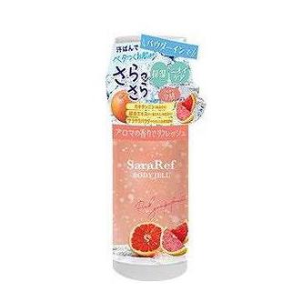 【単品16個セット】 サラリフ パウダーインボディジェル ピンクグレープフルーツの香り180ml ヘルス(代引不可)【送料無料】