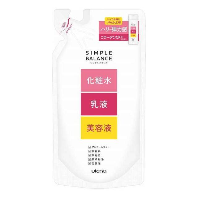 【単品15個セット】 ウテナ シンプルバランス ハリつやローション つめかえ用(代引不可)【送料無料】