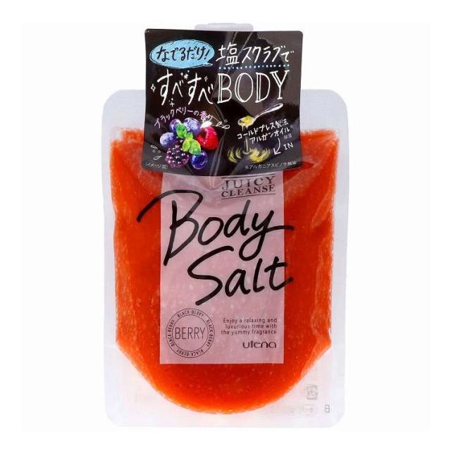【単品14個セット】 ウテナ ジューシィクレンズ ボディソルト ベリー(代引不可)【送料無料】