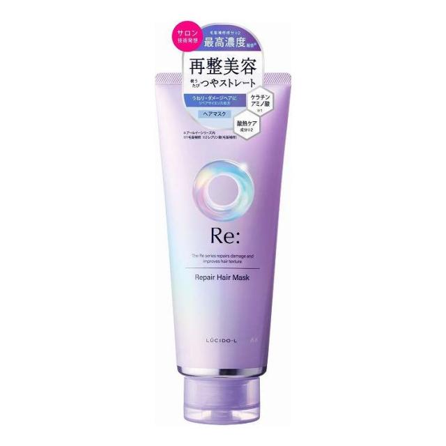 【単品12個セット】 マンダム ルシードエル アールイー リペアヘアマスク 200G(代引不可)【送料無料】