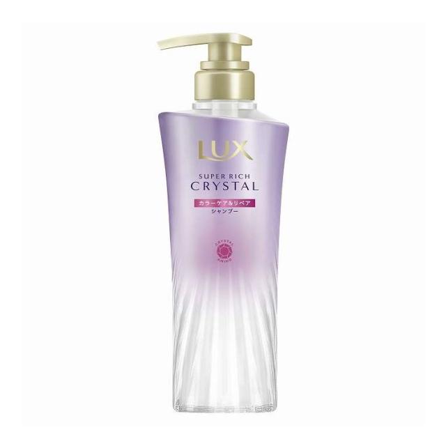 【単品17個セット】 ユニリーバ・ジャパン ラックス スーパーリッチクリスタル カラーケア&リペア シャンプー ポンプ 450G(代引不可)【送料無料】
