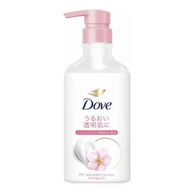 【単品17個セット】 ユニリーバ・ジャパン ダヴ ふわとろボディウォッシュ サクラ&ムスク ポンプ 450G(代引不可)【送料無料】