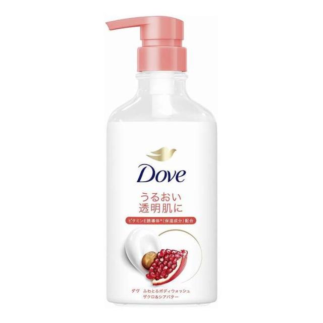 【単品14個セット】 ユニリーバ・ジャパン ダヴ ふわとろボディウォッシュ ザクロ&シアバター ポンプ 450G(代引不可)【送料無料】