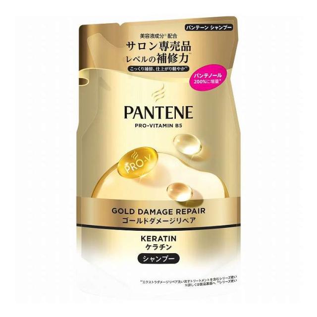 【単品15個セット】 P&Gジャパン パンテーンゴールドダメージリペアシャンプーつめかえ 260G(代引不可)【送料無料】