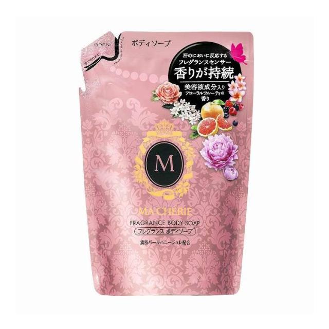 【単品17個セット】 ファイントゥデイ マシェリ フレグランス ボディソープ つめかえ用 f 350mL(代引不可)【送料無料】