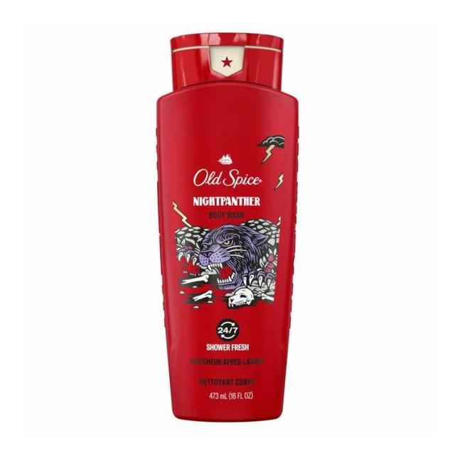 【単品15個セット】 オールドスパイス ボディウォッシュ ワイルドコレクション ナイトパンサー 473mL シナジートレーデイング(代引不可)【送料無料】