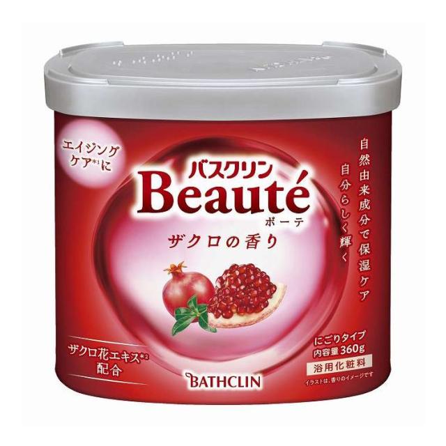 【単品15個セット】 バスクリン バスクリン ボーテ ザクロの香り 360G(代引不可)【送料無料】