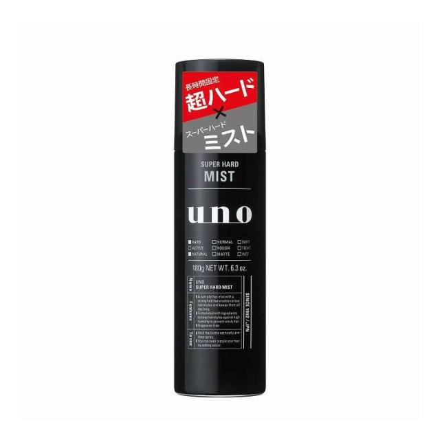 【単品19個セット】 ファイントゥデイ ウーノ スーパーハードミスト f 180G(代引不可)【送料無料】