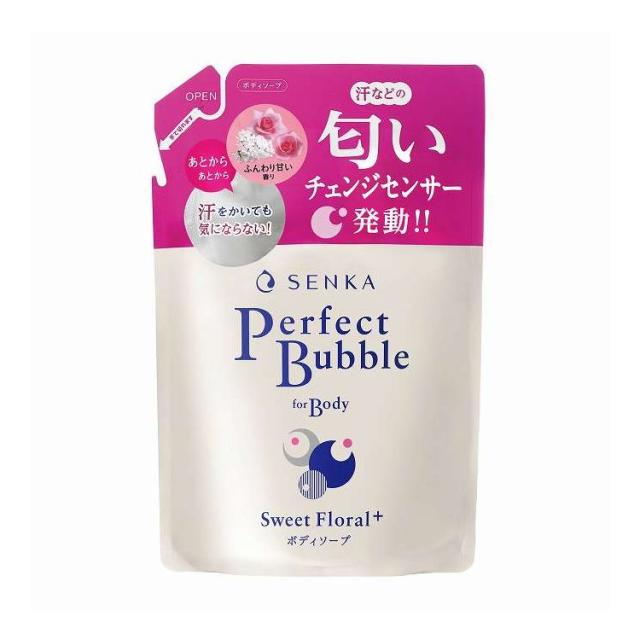 【単品20個セット】 ファイントゥデイ 専科 パーフェクトバブル フォーボディ スウィートフローラル つめかえ用 f 350mL(代引不可)【送料無料】