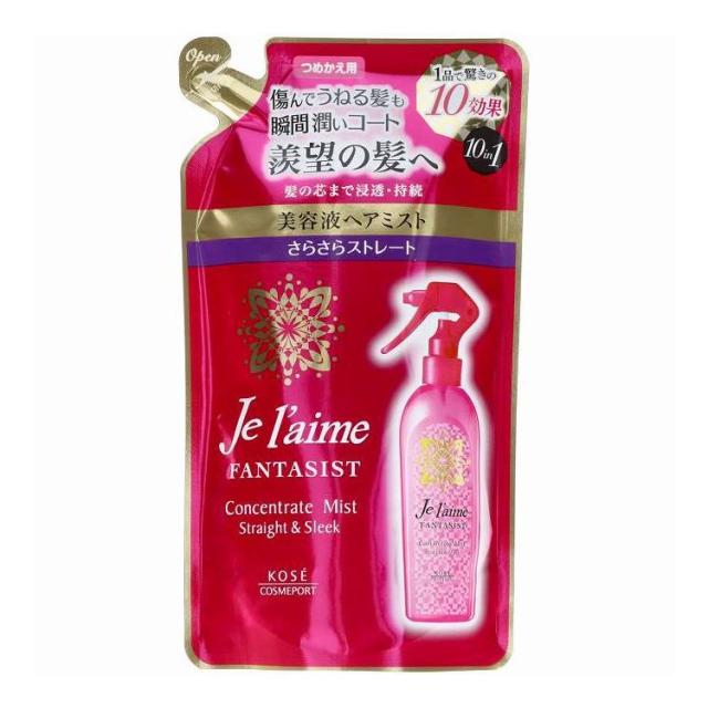 【単品11個セット】 コーセーコスメポート ジュレーム ファンタジスト コンセントレートミスト さらさらストレート つめかえ 230ml(代引不可)【送料無料】
