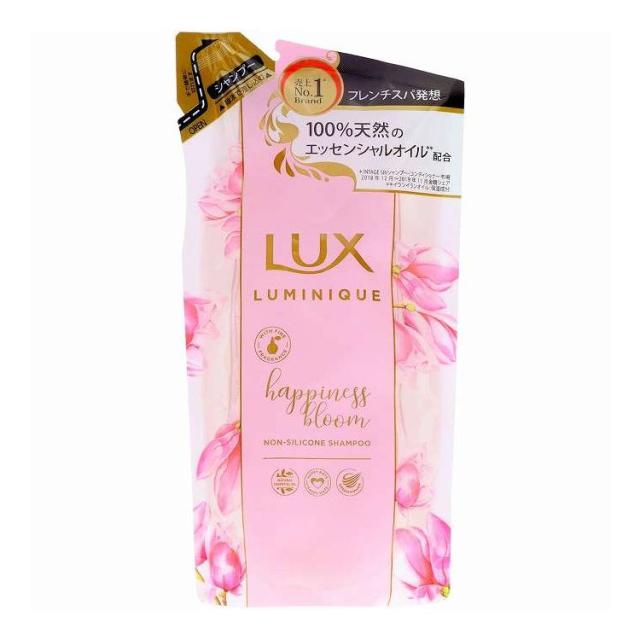 【単品14個セット】 ユニリーバ ジャパン ラックス ルミニーク ハピネスブルーム シャンプー 詰替え用 化粧品 350g(代引不可)【送料無料】