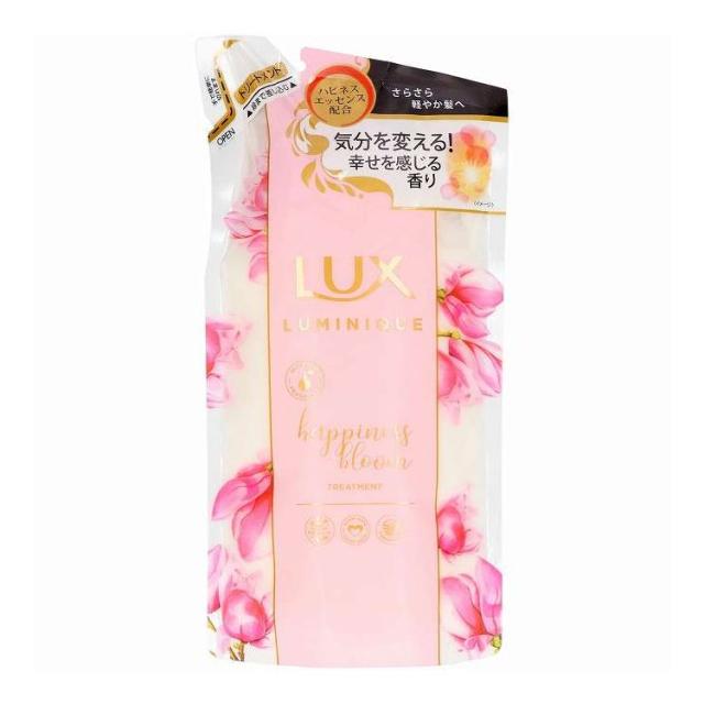 【単品18個セット】 ユニリーバ ジャパン ラックス ルミニーク ハピネスブルーム トリートメント 詰替え用 化粧品 350g(代引不可)【送料無料】
