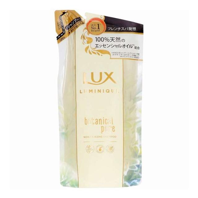 【単品14個セット】 ユニリーバ ジャパン ラックス ルミニーク ボタニカルピュア シャンプー 詰替え用 化粧品 350g(代引不可)【送料無料】