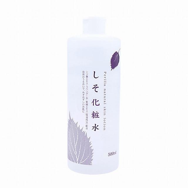 【単品18個セット】ちのしおしそ化粧水 500ml (株)地の塩社(代引不可)【送料無料】