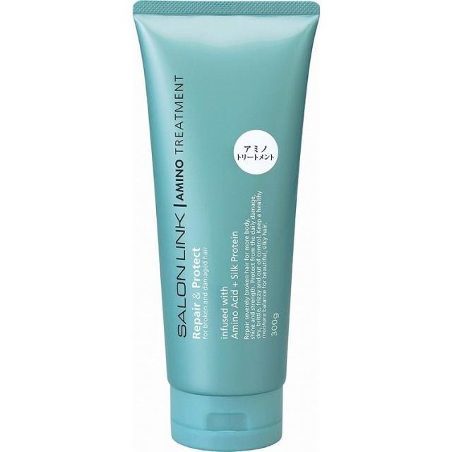 【単品18個セット】サロンリンク アミノ トリートメント 300G 熊野油脂(代引不可)【送料無料】