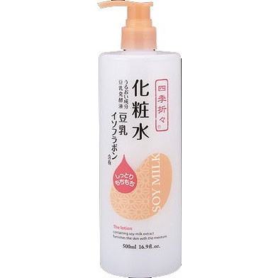 【単品18個セット】四季折々 豆乳イソフラボン 化粧水 熊野油脂(代引不可)【送料無料】