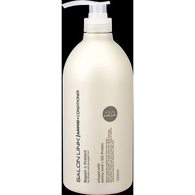 【単品9個セット】サロンリンク アミノ コンディショナー 1000ml 熊野油脂(代引不可)【送料無料】
