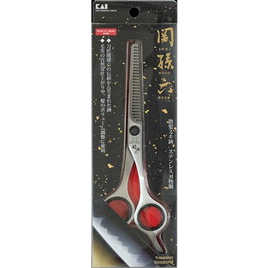 【単品16個セット】HC3519 関孫六 スキハサミ(ALLステンレス) 貝印(美粧)(代引不可)【送料無料】