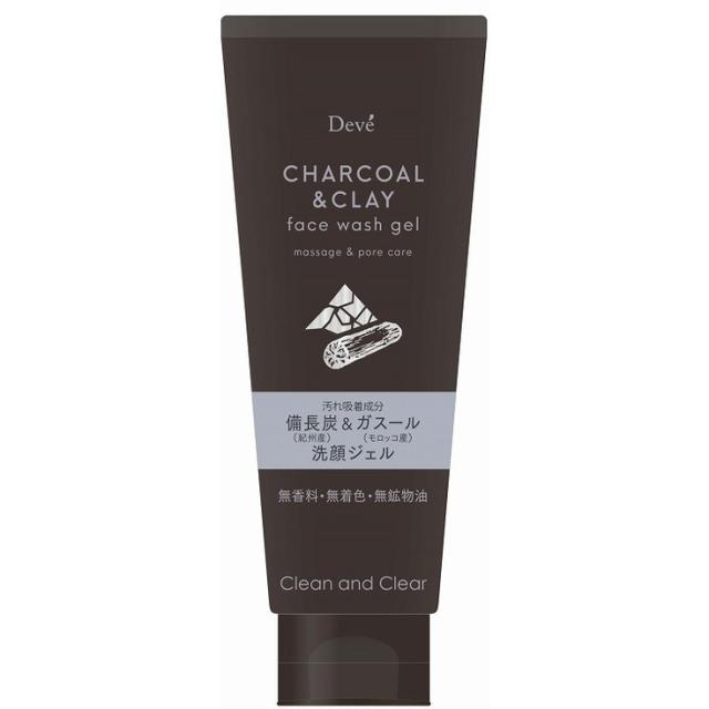 【単品18個セット】ディブ 炭&泥 洗顔ジェル 熊野油脂(代引不可)【送料無料】