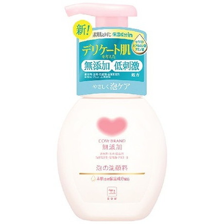 【単品18個セット】カウブランド 無添加泡の洗顔料 ポンプ付・160mL 牛乳石鹸共進社(代引不可)【送料無料】