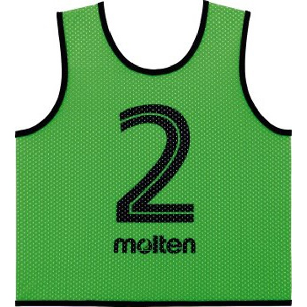 モルテン ゲームベストGVジュニア10枚セット 蛍光グリーン 蛍光グリーン GS0112KG【送料無料】