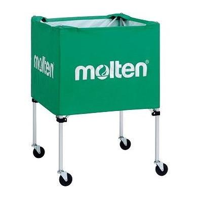 モルテン ボールカゴ チュウ・オクガイ グリーン バレー バスケ ハンド ボール シャトル BK0022-G【送料無料】