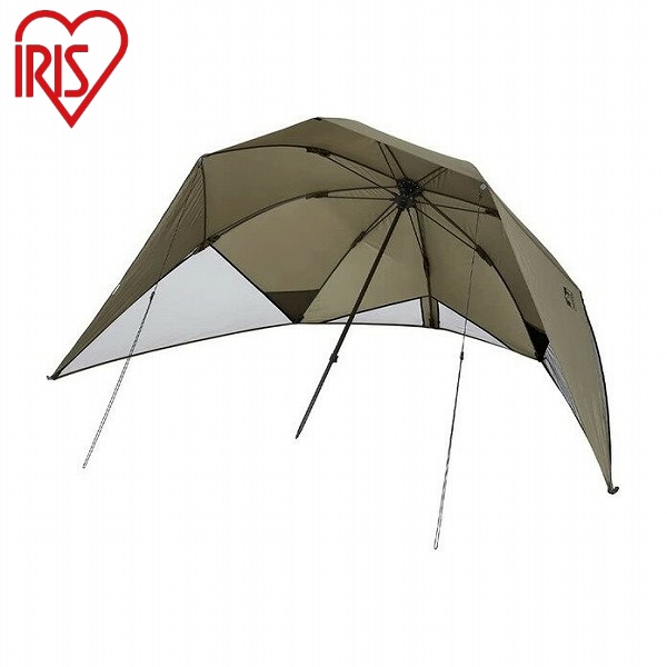 アイリスオーヤマ ワンタッチシェード OTS-3440 カーキ ワンタッチシェード IRIS OYAMA(代引不可)【送料無料】