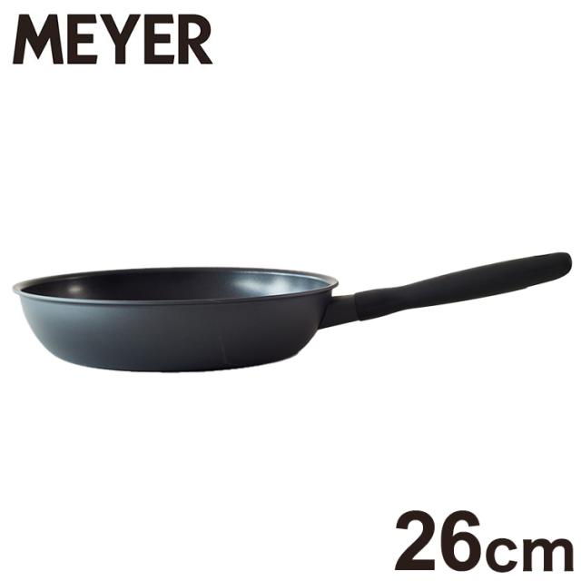 MEYER マイヤー ミッドナイト フライパン 26cm ブラック フライパン ガス火 IH対応 PFOAフリー 黒 キッチンツール おしゃれ Midnight MNHの通販はau PAY ...