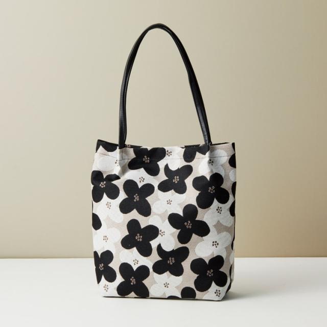 愛知県産尾州織トート(ブラック) バッグ MFV-8002BK(代引不可)【送料無料】