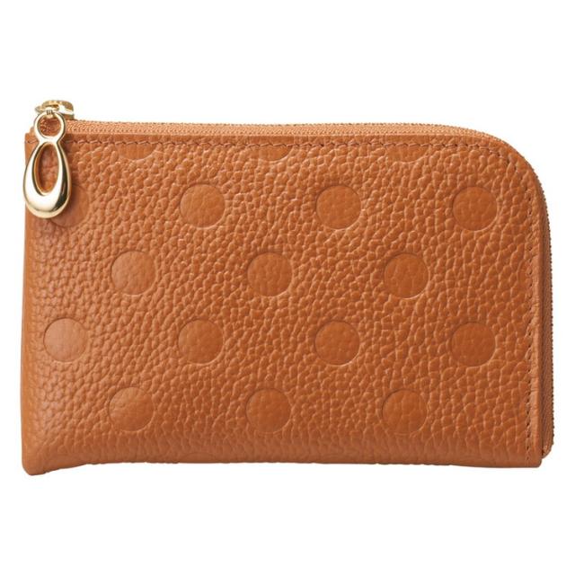 牛革L字ファスナーミニ財布 姫路レザー 財布 MYG19100-BE(代引不可)【送料無料】