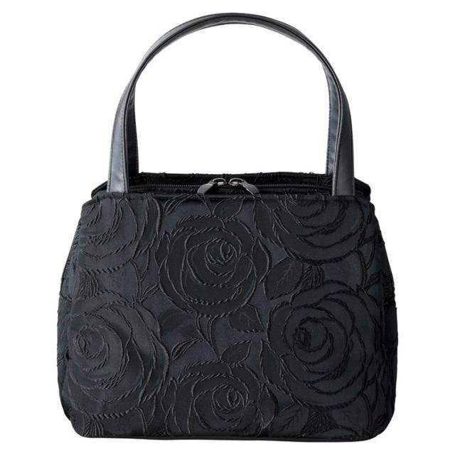 山梨県富士吉田ふじやま織手提げ(ブラック) バッグ MKW-15000BK(代引不可)【送料無料】