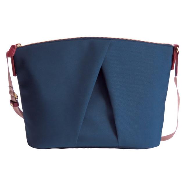 シャキッと軽量ショルダーバッグ(再生生地使用) バッグ REP55200-NB(代引不可)【送料無料】