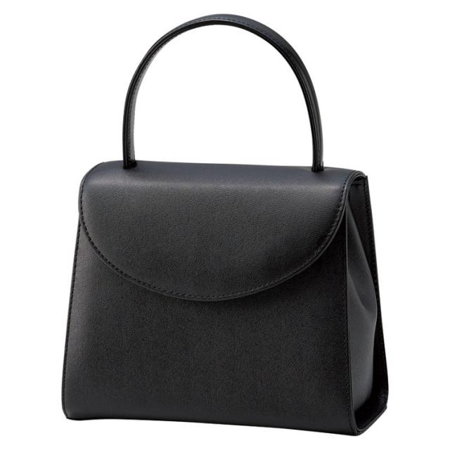 日本製牛革フォーマルバッグ(ブラック) 良品工房 バッグ B6111-16(代引不可)【送料無料】