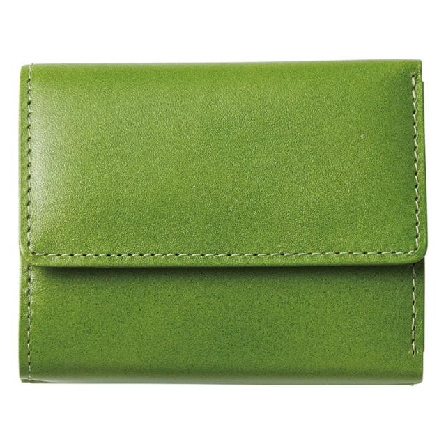 オイルレザーコンパクト三つ折り財布 財布 8202-03(代引不可)【送料無料】