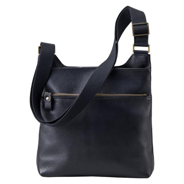 牛革ショルダーバッグ バッグ 3400-01A(代引不可)【送料無料】