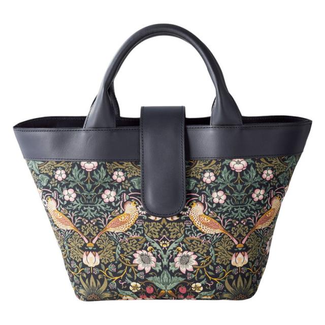 ハンドバッグ(ブラック) ファブリックバイベストオブモリス ブランドバッグ WMHB250(代引不可)【送料無料】