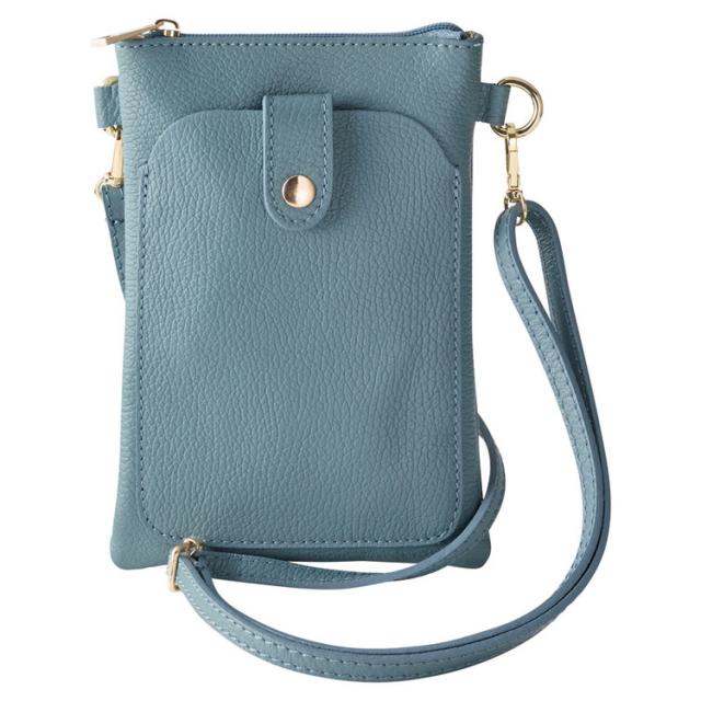 モバイルショルダーバッグ フランコフェラーロ ブランドバッグ B-FFL235014BL(代引不可)【送料無料】