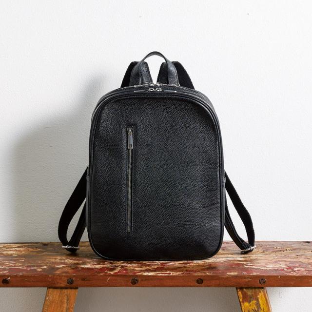 イタリア製メンズ革リュック(ブラック) アントネッロ マージ ブランドバッグ B-AMM215023BK(代引不可)【送料無料】